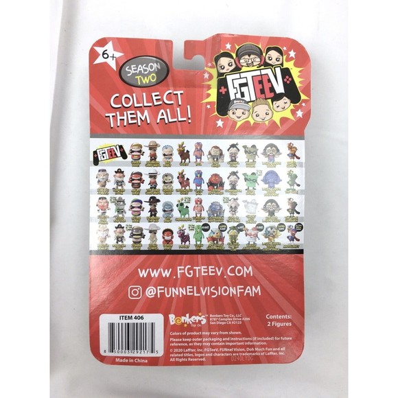 Bonkers | Toys | New Fgteev Teev Season 2 Retro Brat Mini Mystery ...
